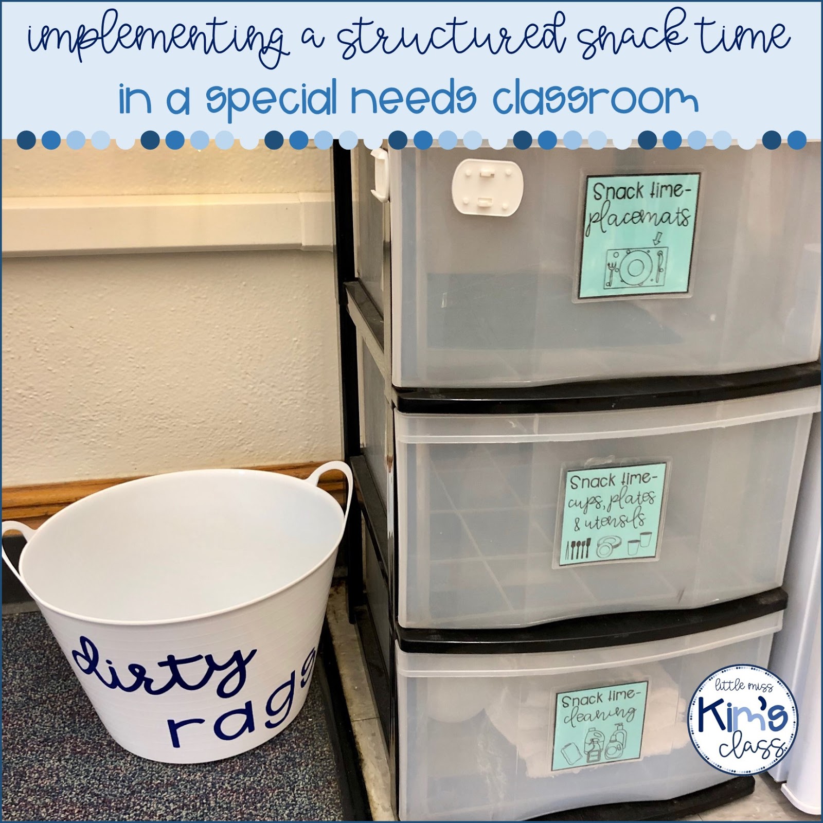 Little Miss Kim's Class: Implementing a Structured Snack Time in a ...
