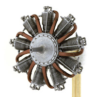 Small Stuff Models: 1/48 WWI Rotary Engines - Work In Progress