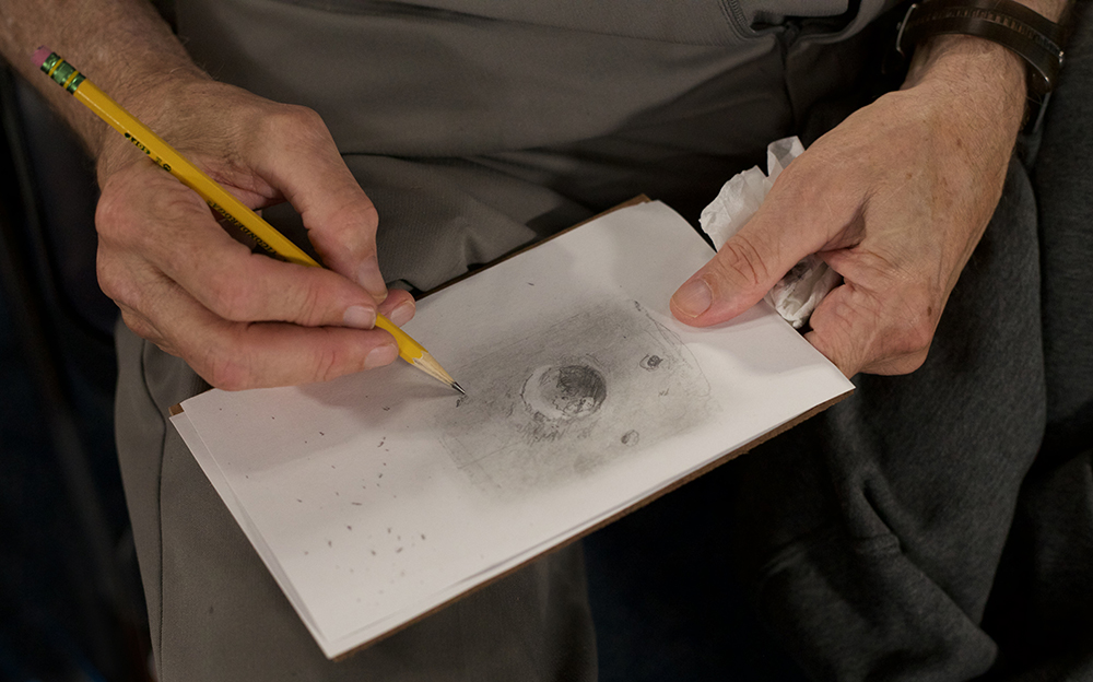 A Picture Each Day: Drawing Craters on the Moon