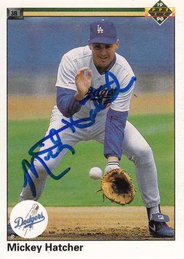 Daily Autograph: Mickey Hatcher