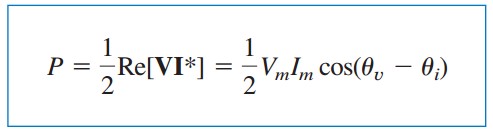 Power in AC Circuits: Instantaneous and Average Power – Wira Electrical