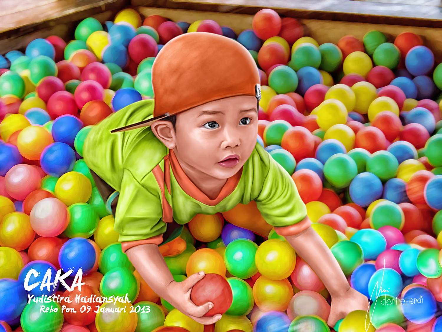 Seni Lukisan Digital: Kids Painting