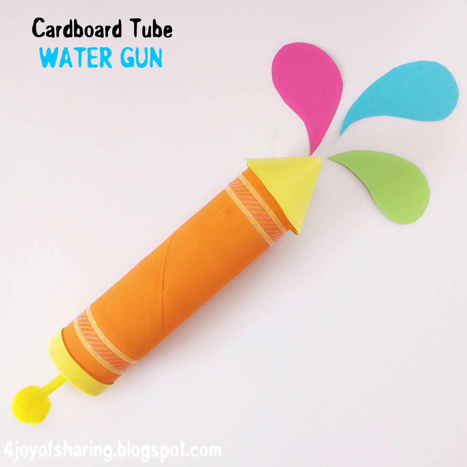 Holi Pichkari Craft - The Joy of Sharing