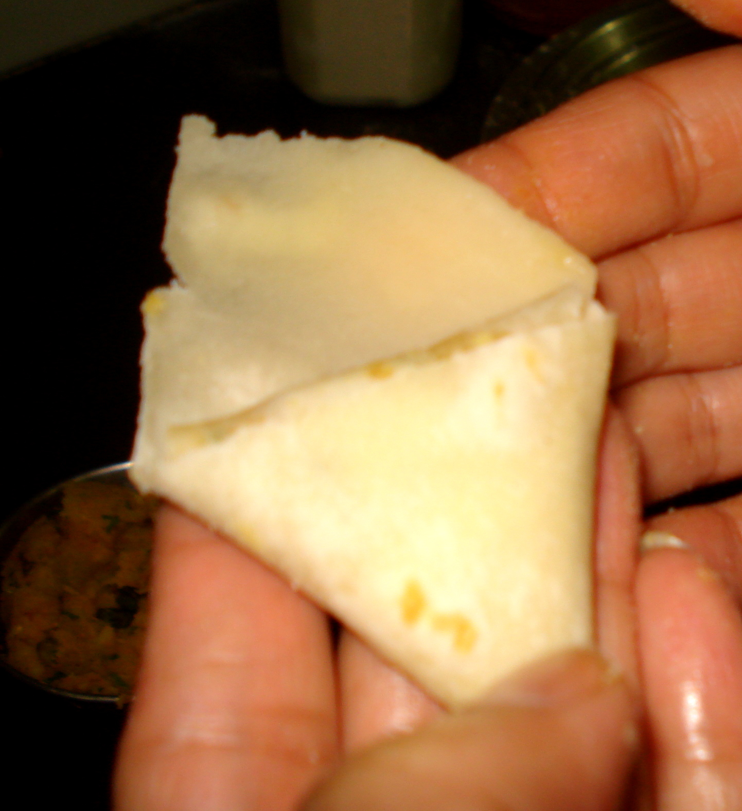 Moong Daal Patti Samosas - Ribbons to Pastas