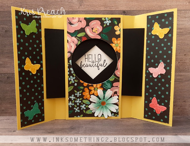 Hello Beautiful - Gate Fold Shutter Card