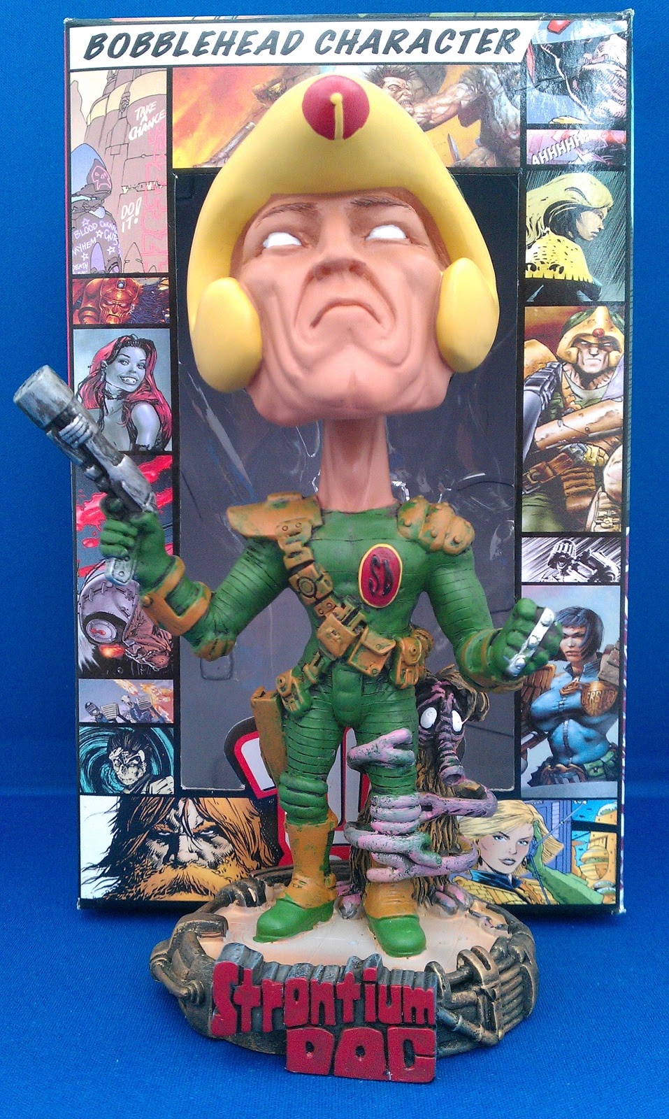 Cellar of Dredd: Johnny Alpha Bobblehead