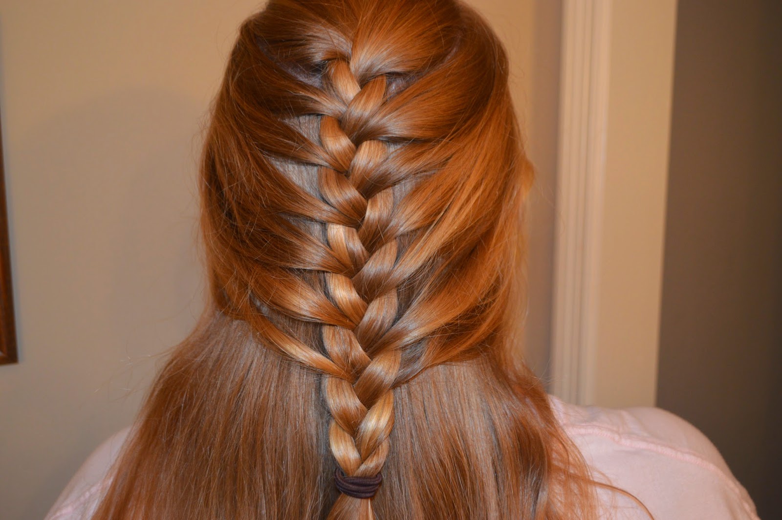 Whatsoever Things Are Lovely: Mermaid Braid / / Holiday Hairstyle Tutorial