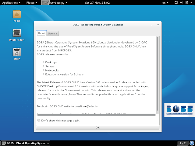 BOSS Linux(The Indian OS) 6.1 Anoop screenshots - DistroScreens