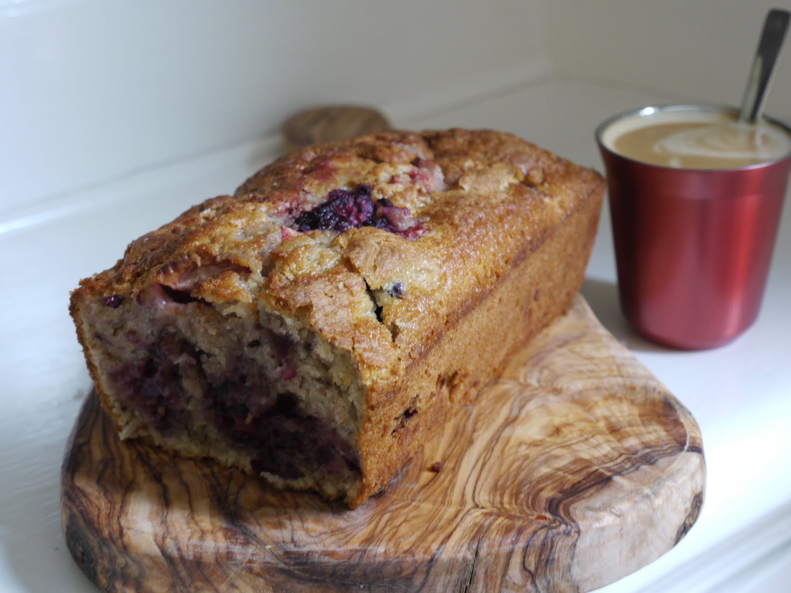 For The Love of Food: A Berry Happy Breakfast - Part 2 - Berry Bread.