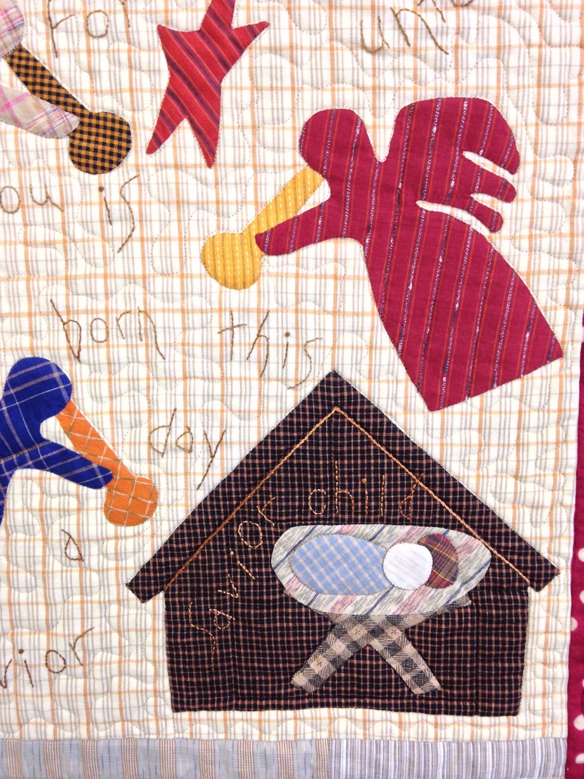 Quilting by Judith: Bible Quilt Completed