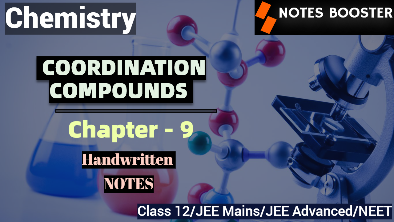Chemistry Chapter 9 - Coordination Compounds Class 12 Handwritten Notes ...
