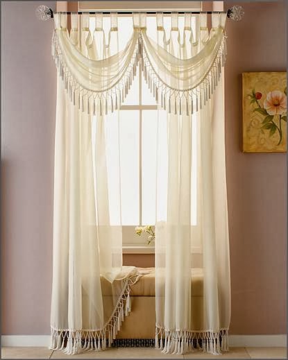 très belle décoration de rideau ~ Intérieur décor - Decoration Interior