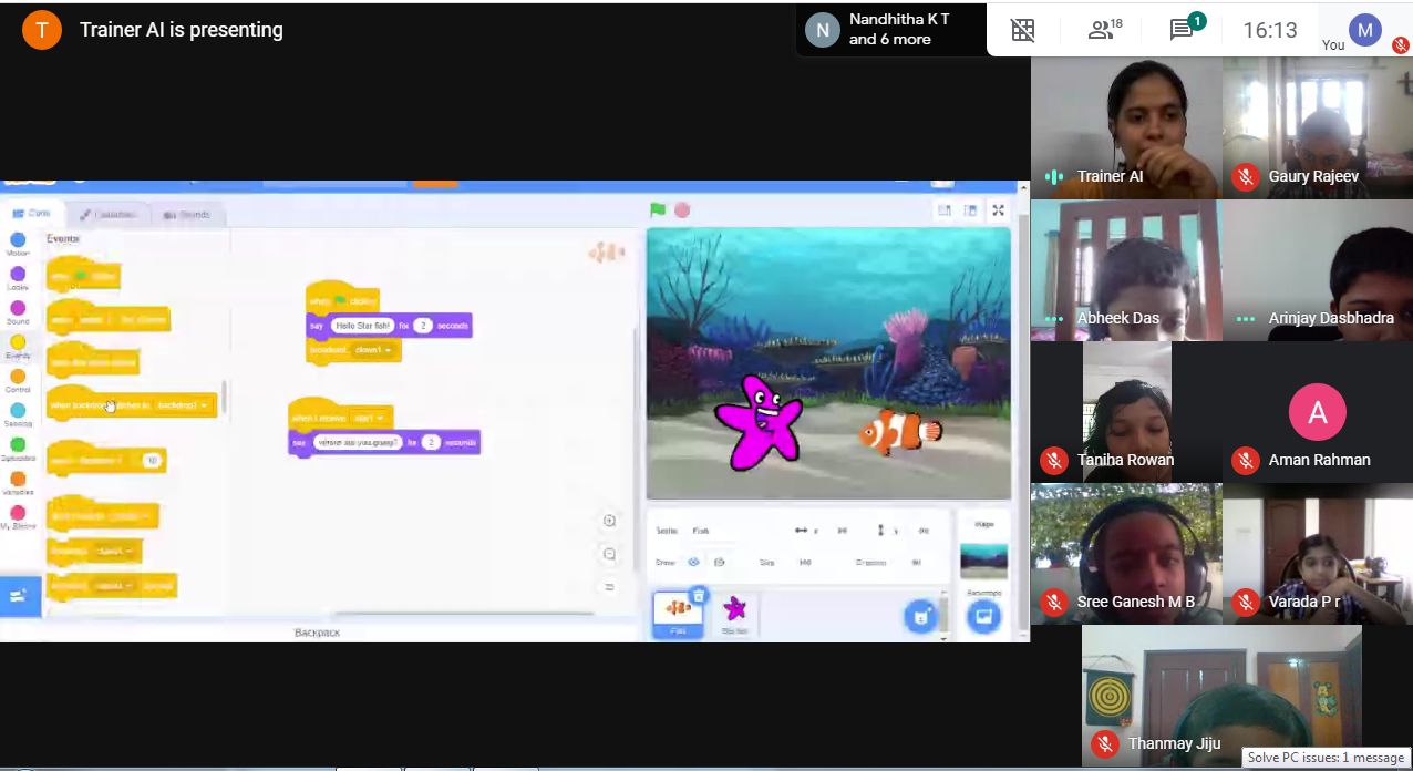 Let's be Cyber Smart!: Google Scratch Training Programme for Students