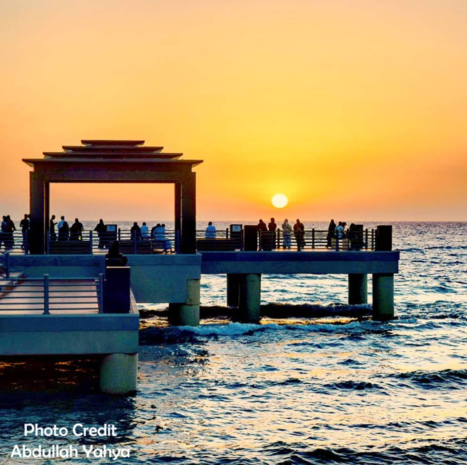 Jeddah Daily Photo: SkyWatch: Sundown on the Red Sea