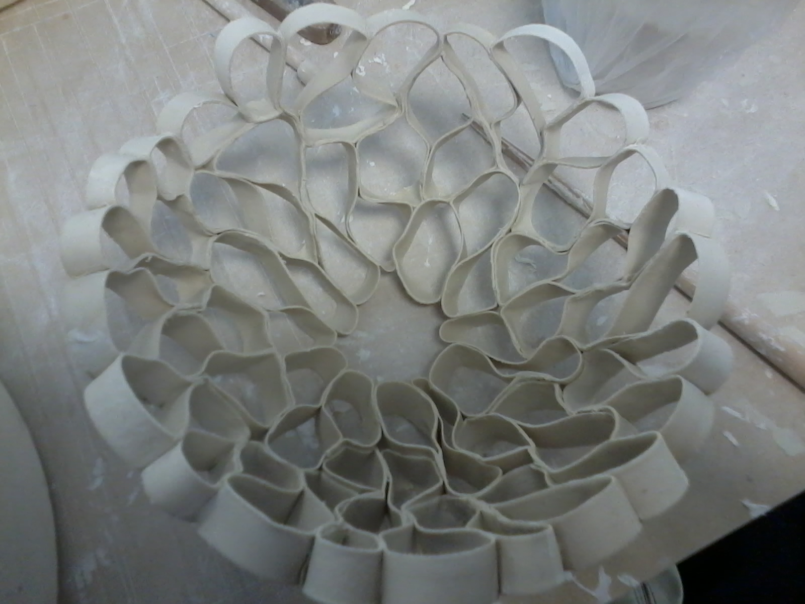 Art@LSAD: Narrative Project - More paper clay