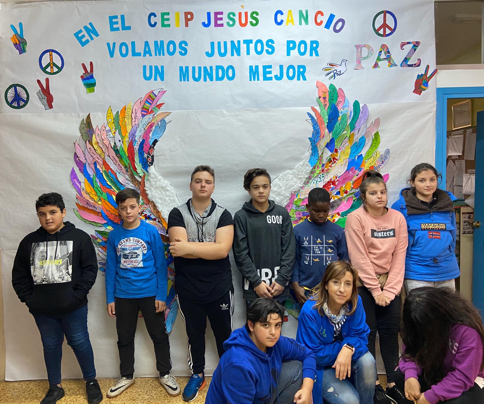 Colegio Jesús Cancio: Paz y amor en el CEIP Jesús Cancio de Santander