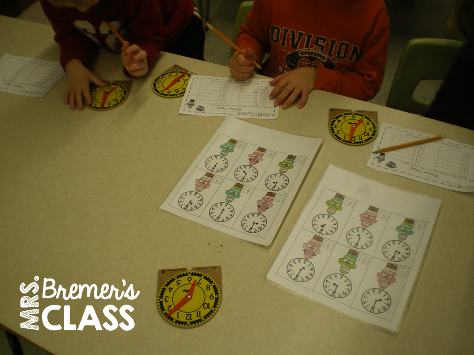 Winter Math Centers for Kindergarten | Mrs. Bremer's Class