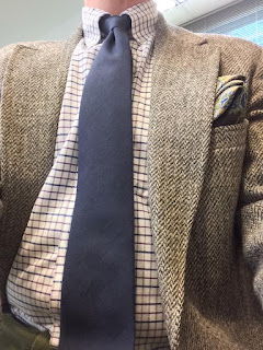 Gussie Fink-Nottle Harris Tweed Wednesday.