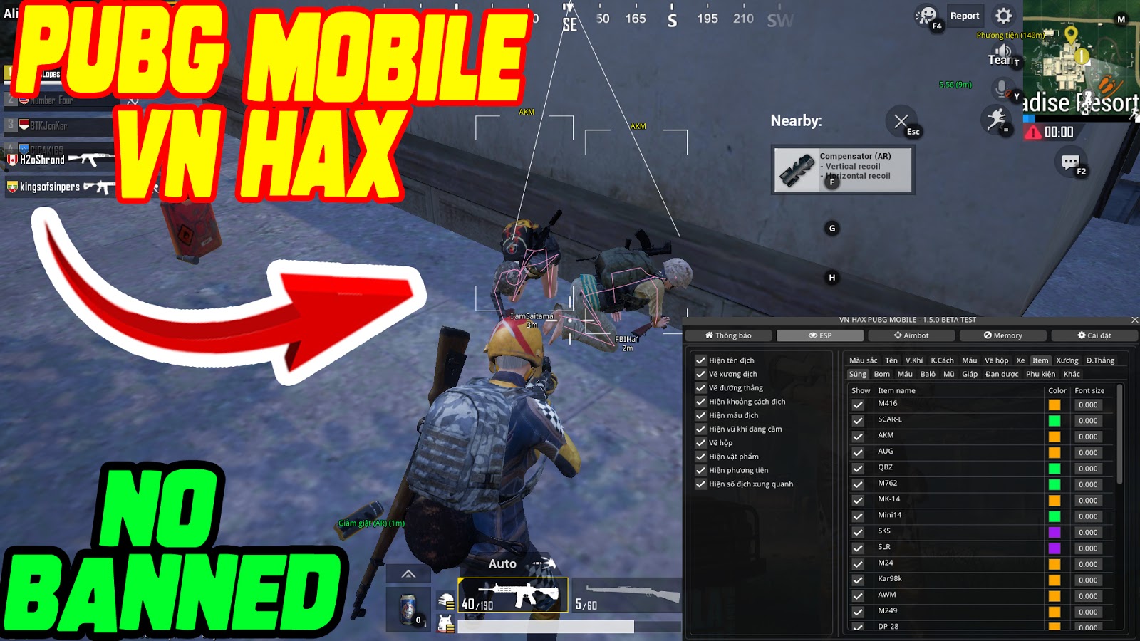VNHax PUBG Mobile Aimbot, SuperFast Parasute, Fly Car, Fast Car ...