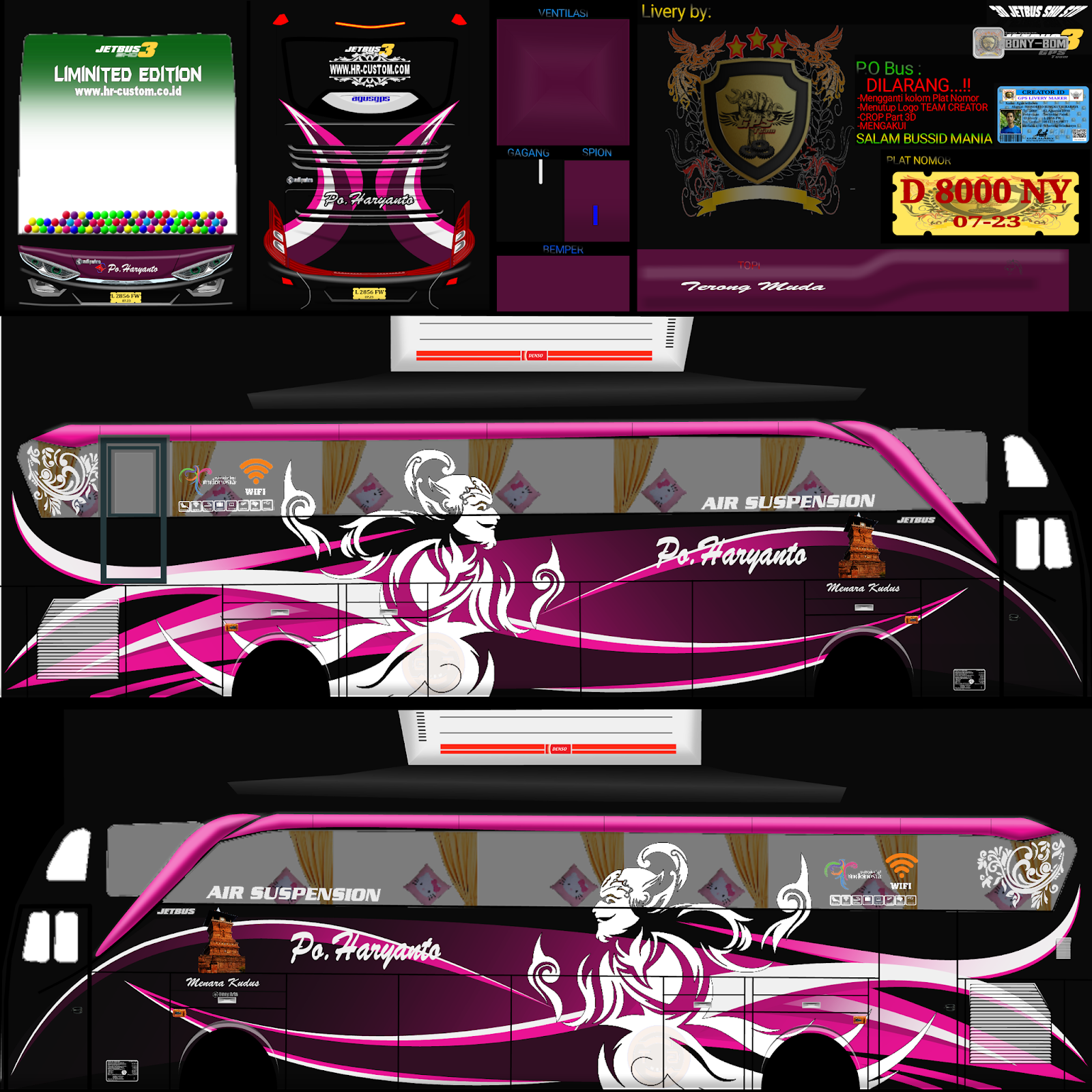 87+ Livery BUSSID HD SHD Jernih Koleksi Pilihan Part 2 - Raina.id