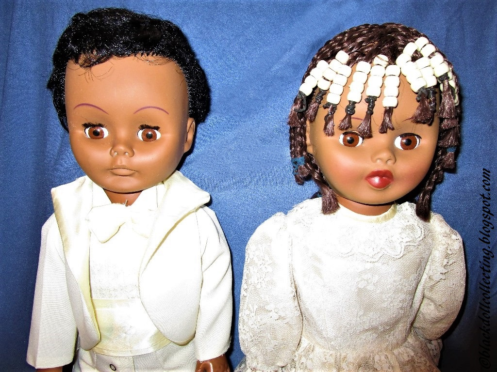 Black Doll Collecting: Naziah The Bride and her Groom