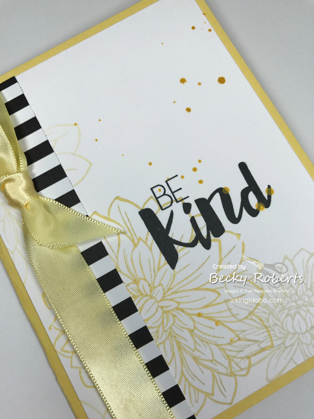 Inking Idaho: Be Kind Card