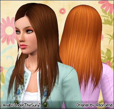 My Sims 3 Blog: Raonjena Female Hair 029 ~ Fixed and pooklet'd by Anubis360