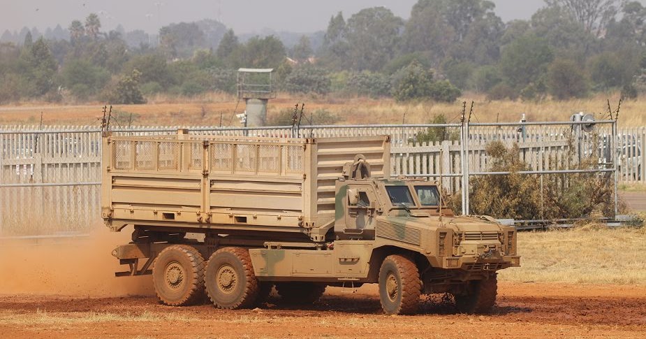 AAD 2018: Denel concept of Africa Truck based on RG31 MRAP in live ...