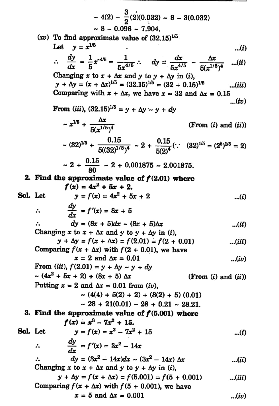 Application of derivatives class 12 math - Studypur
