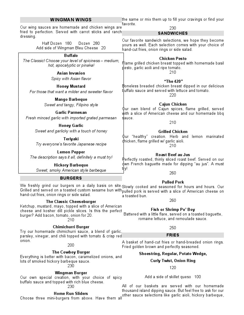 wandering flipflops: Wingman Makati Now Delivers!