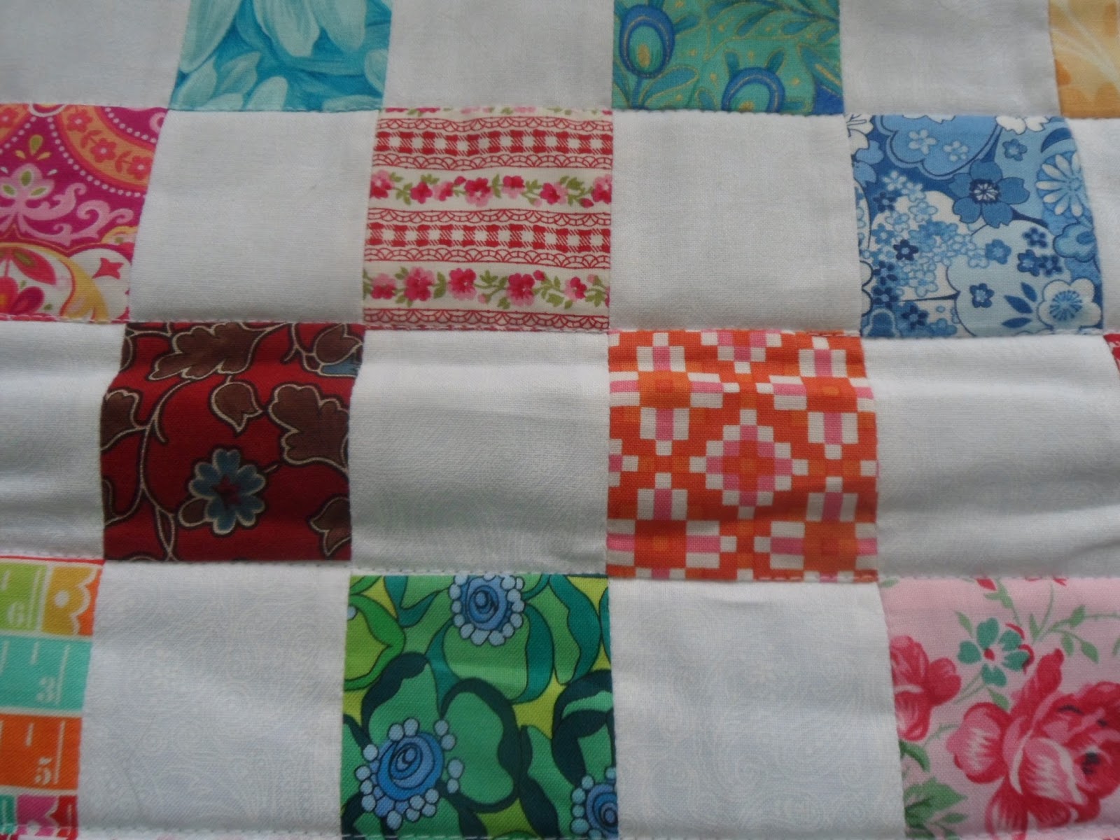 Poppy Patchwork: Beautiful stitching