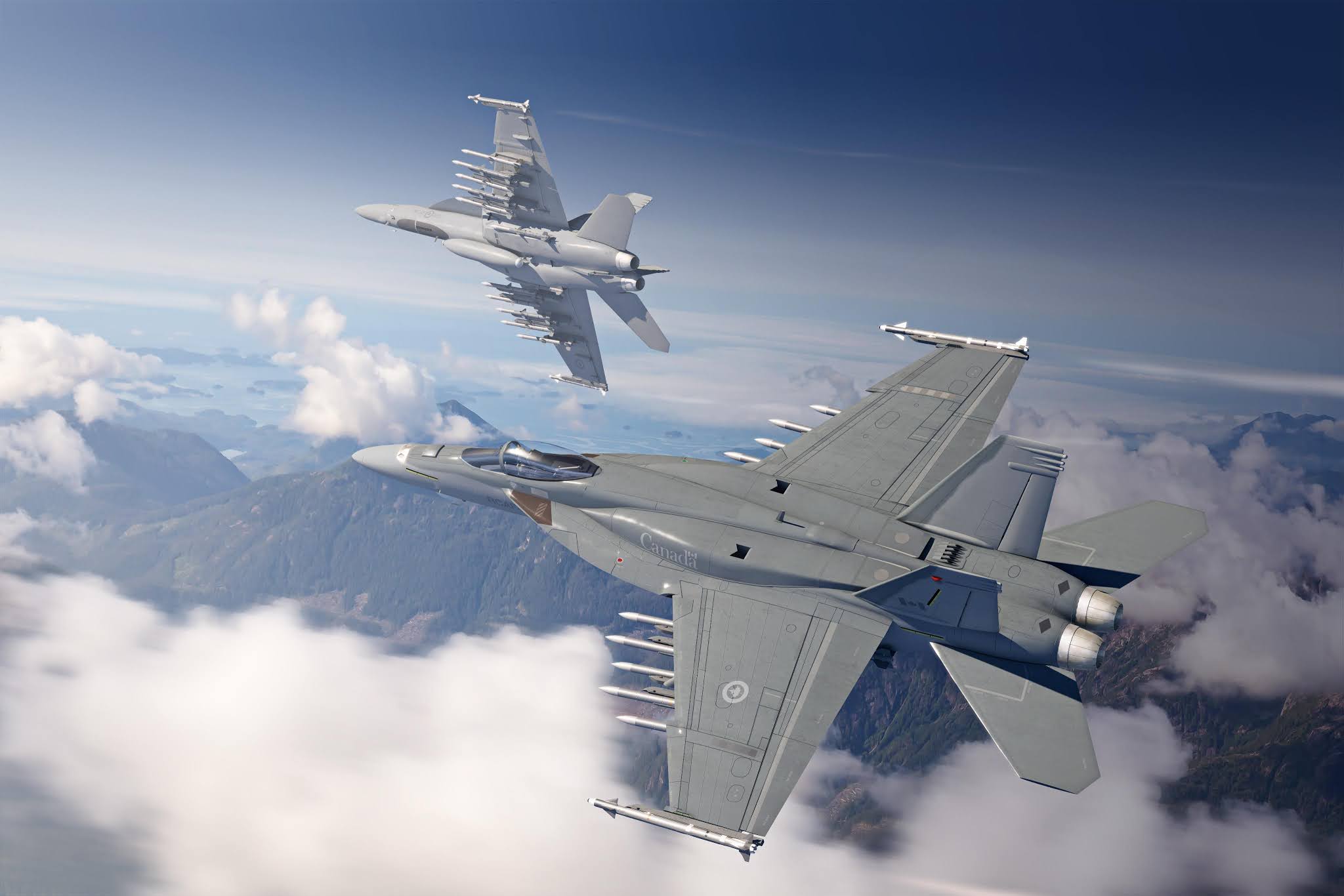AAG_th บันทึกประจำวัน: Boeing จะทำการประกอบเครื่องบินขับไล่ F/A-18E/F ...