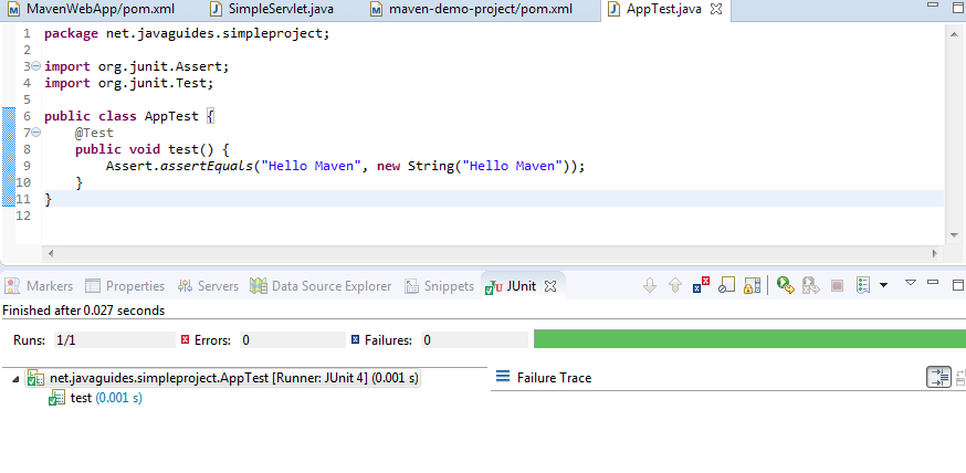 How to Create a Simple Maven Project in Eclipse