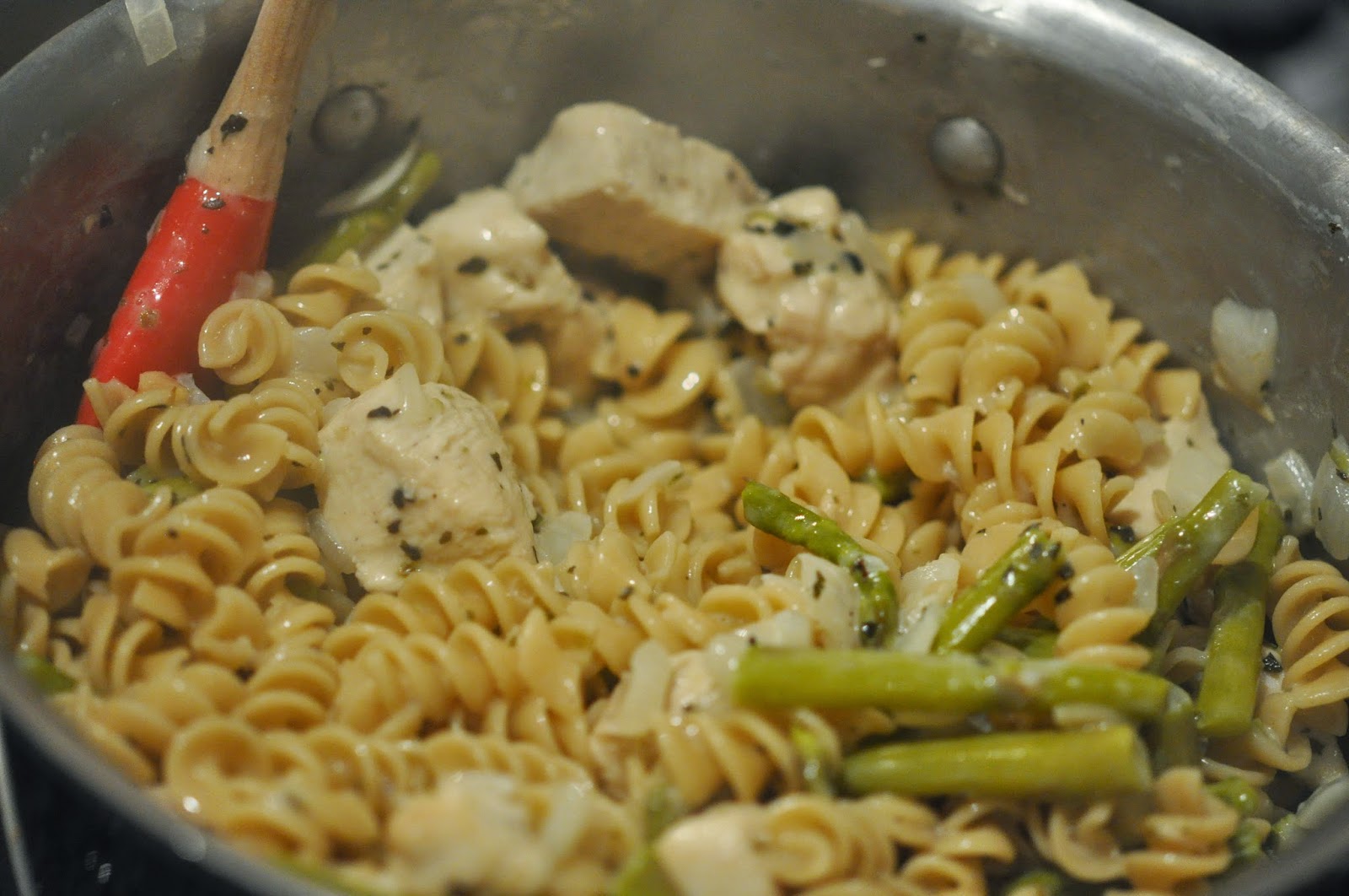 Life of a Wise Wife : Light and Creamy Chicken Pasta