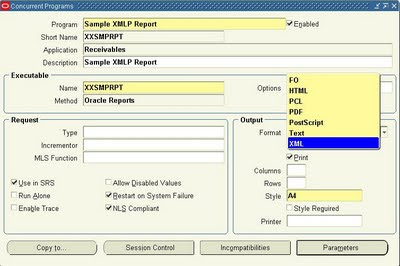 XML Publisher Concurrent program - XMLP | Oracle Apps