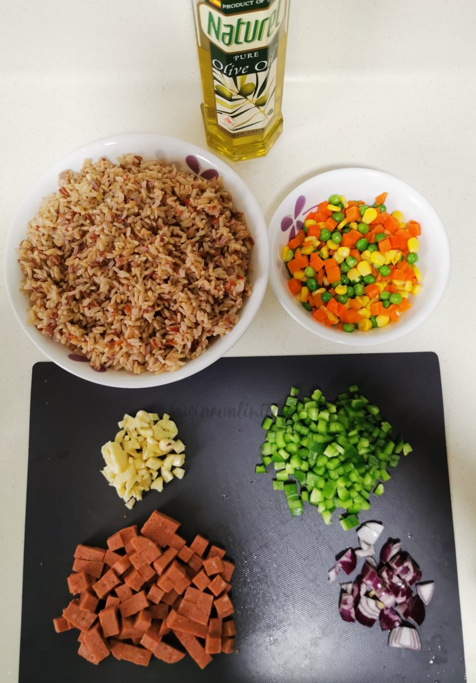 Kusina Everyday: LUNCHEON MEAT FRIED RICE