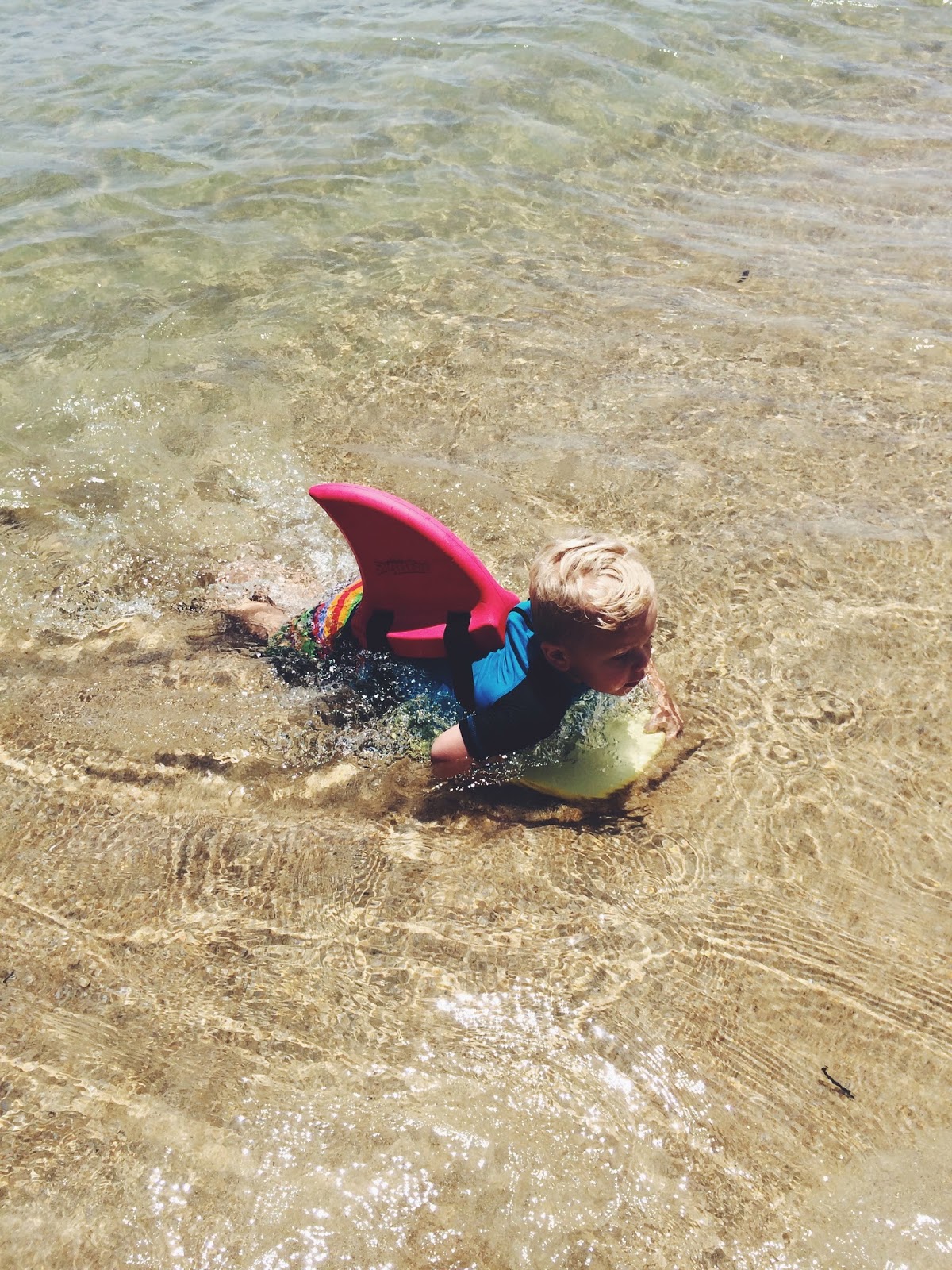 Teaching Kids to Swim: SwimFin Review | Yellow Dandy