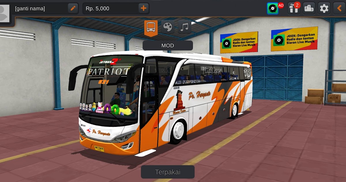 MOD JETBUS HD 2+ EP3 NYA BUSSID - MASADI.ID