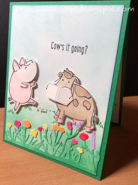 Priscilla's Papercrafts: Cow's It Going?