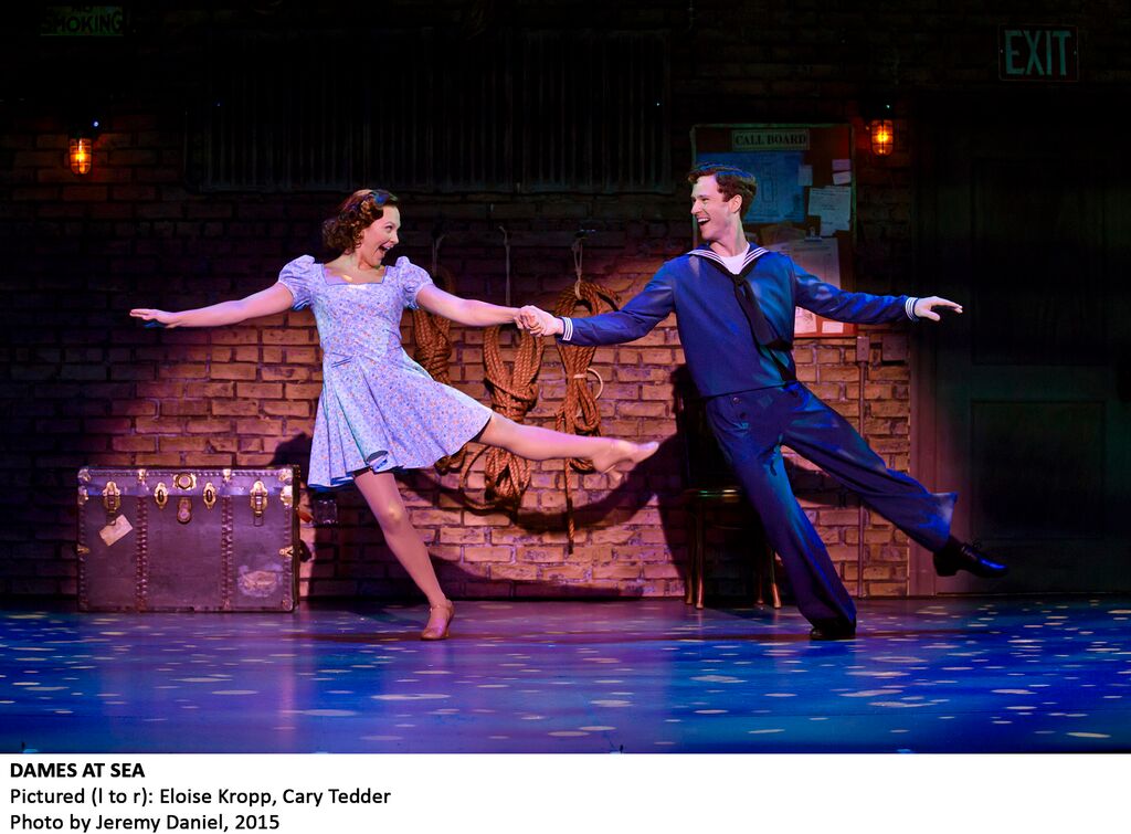 Reflections in the Light: Broadway Review: Dames at Sea