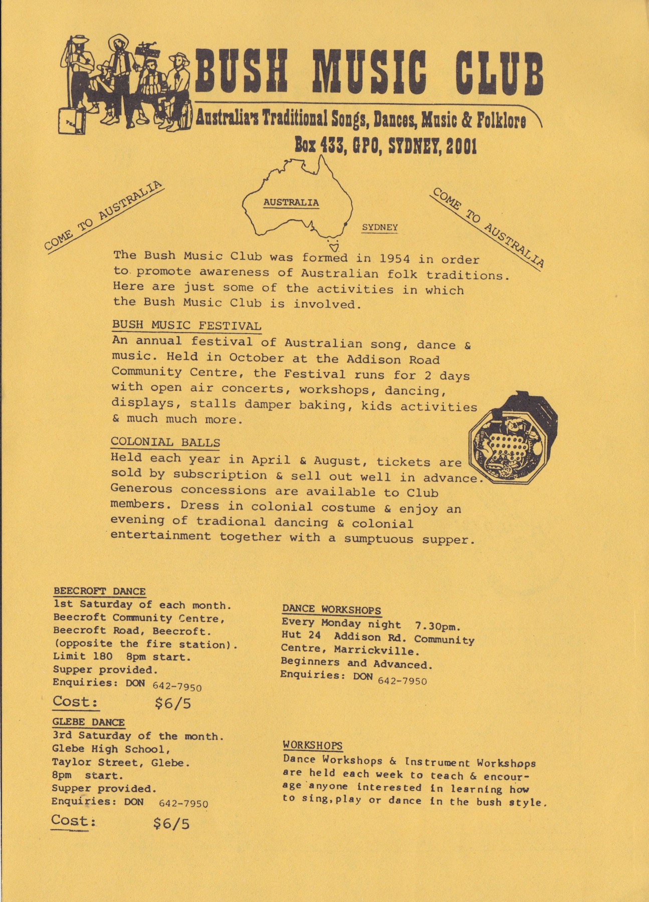 The Bush Music Club: From the Archives - Miscellaneous documents - Part ...