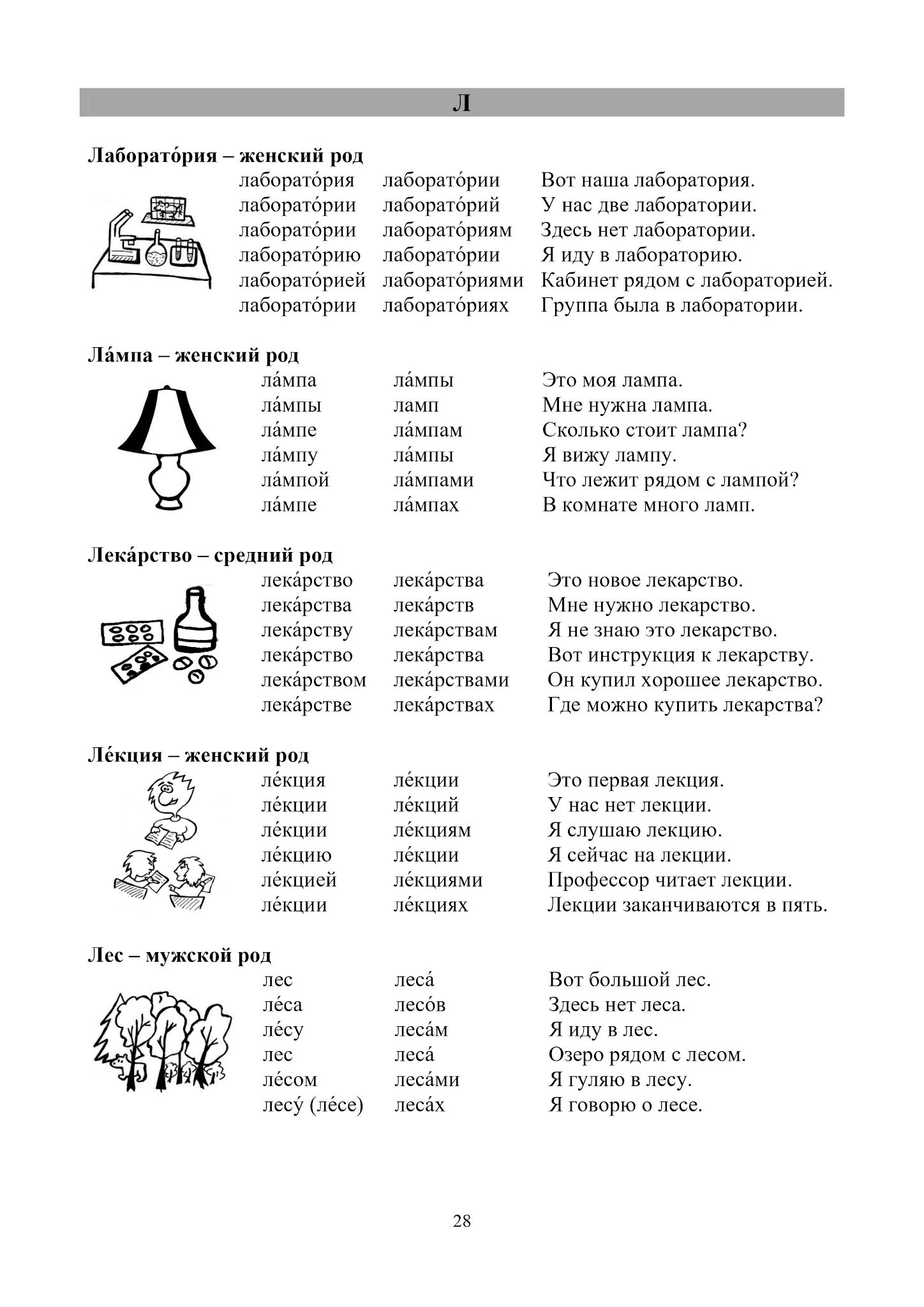 ИЛЛЮСТРИРОВАННЫЙ СЛОВАРЬ ИНОСТРАННОГО СТУДЕНТА - К.А. Деменева
