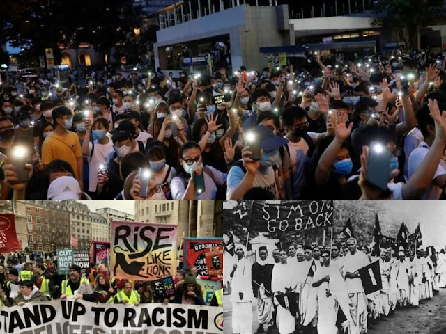 Social media protests; and their impact