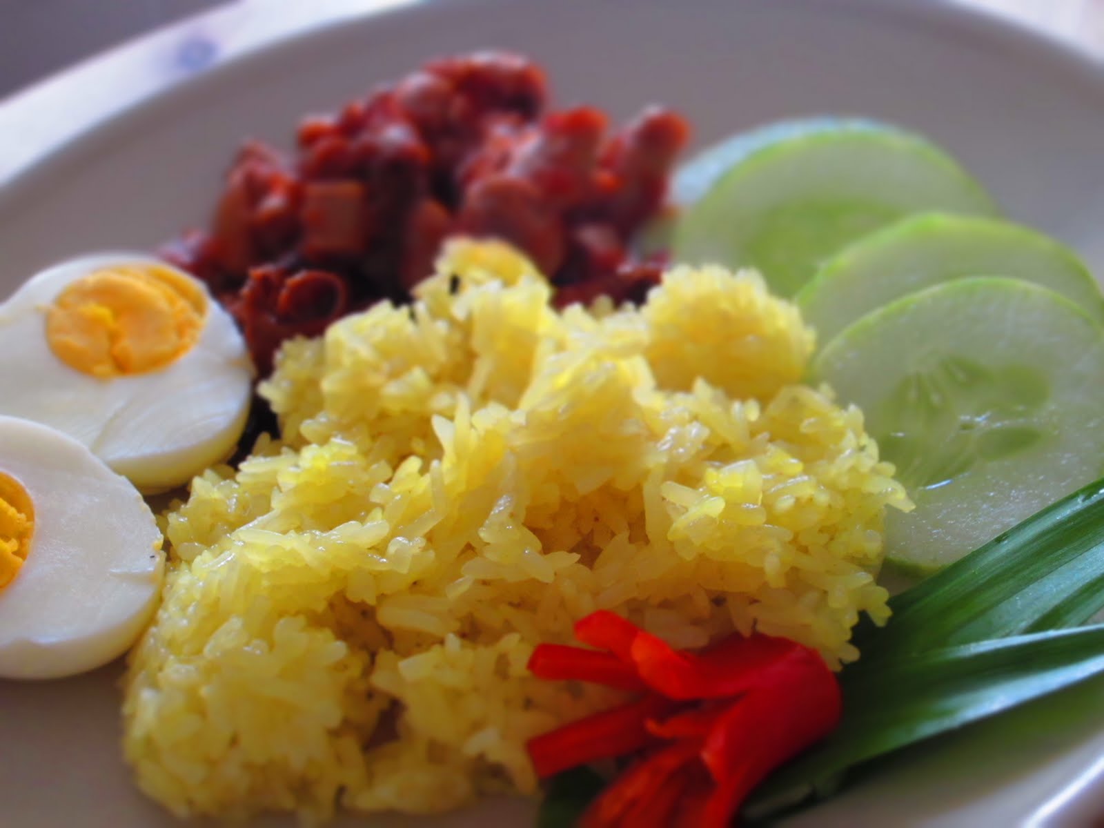 Taste Buds...: Pulut Kuning sedap dan mudah untuk disediakan....