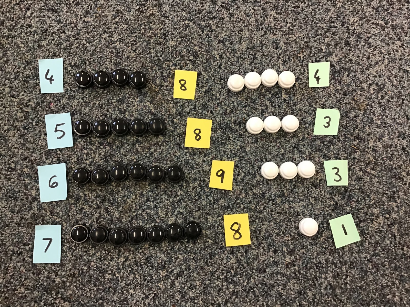 Spotting number bond patterns