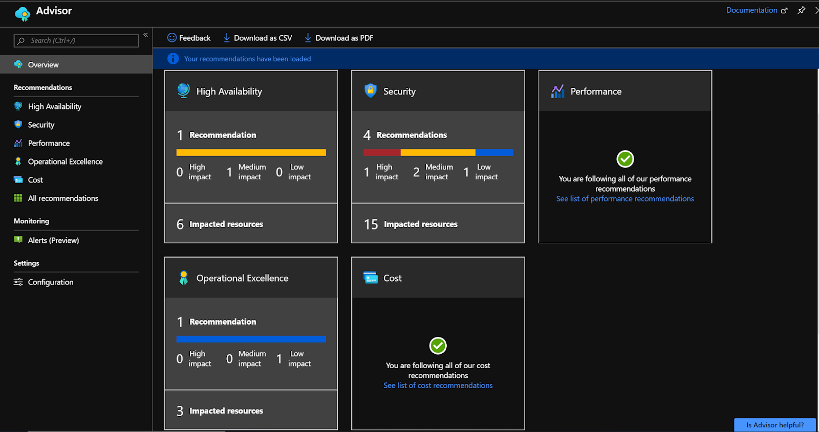 Anupama Natarajan: Data Platform Tips 21 - Azure Advisor