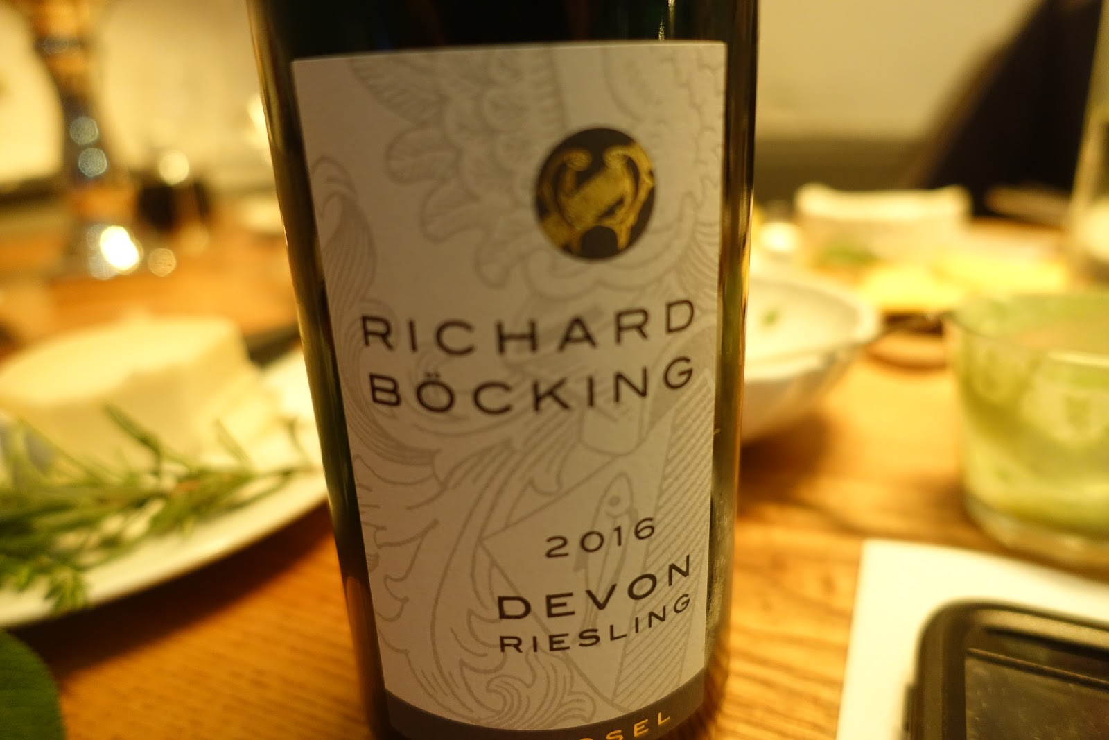 schiller-wine: Wine Dinner at Weingut Richard Böcking in Traben ...
