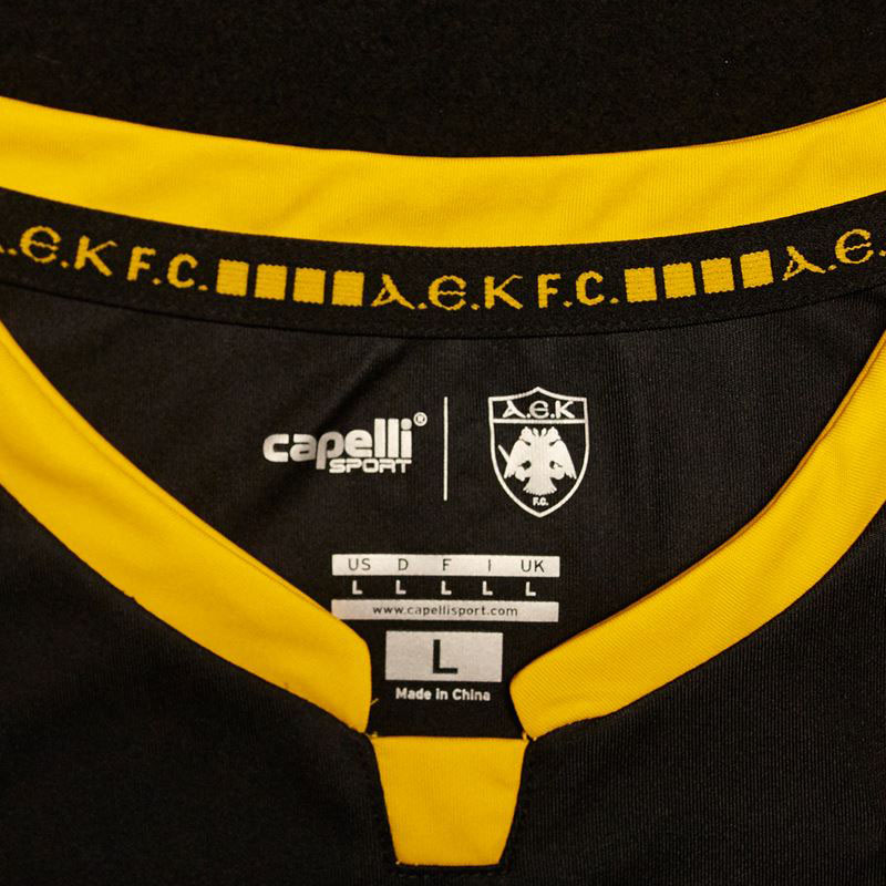 Capelli AEK Athens 18-19 Home, Away & Third Kits Released - Footy Headlines