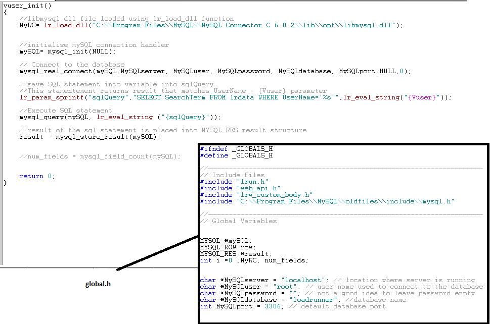 Not Another Testing Blog Using Mysql Database For Loadrunner Parameter