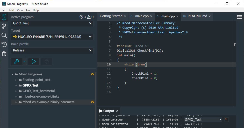 音源とオーディオの電子工作（予定）: Mbed Studioを使ってみる